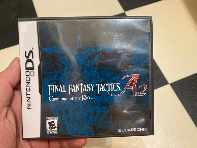FINAL FANTASY TACTICS A2 Grimoire of Rift Complete CIB w/ Inserts ...