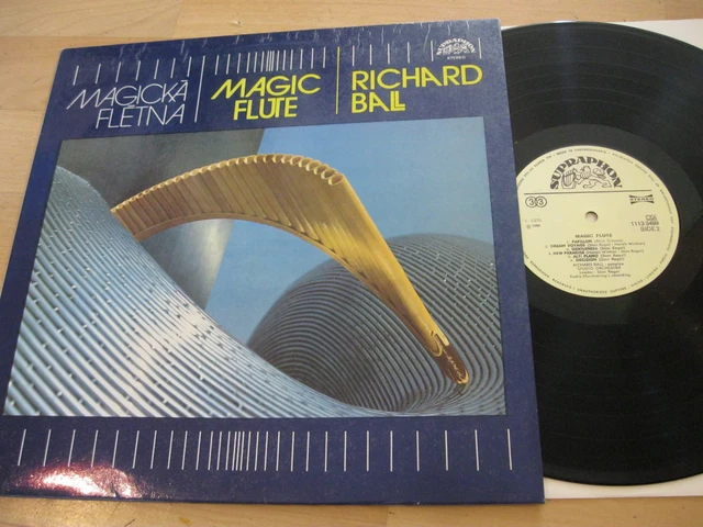 LP RICHARD BALL Magicka Fletna Magic Flute Vinyl Supraphon CSSR 1113 ...