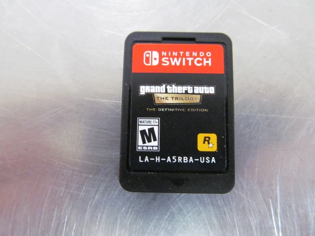 GRAND THEFT AUTO: The Trilogy - The Definitive Edition (Nintendo Switch ...
