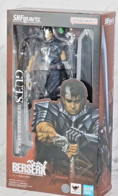 BERSERK GUTS BERSERKER Armor Gatsu S.H. Figuarts Action Figure Bandai ...
