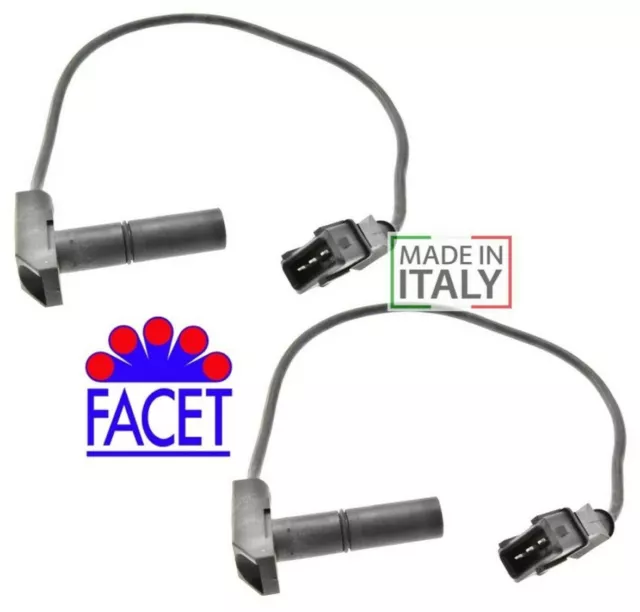 2 CRANKSHAFT POSITION Reference Mark Crank Speed Sensor Set for Porsche ...