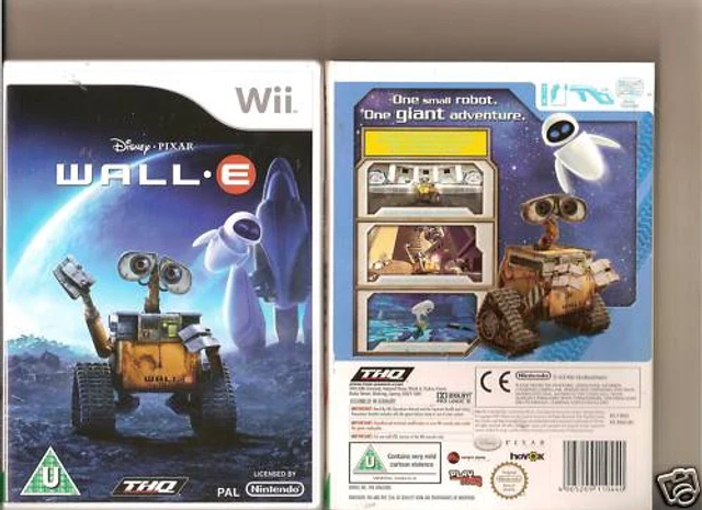 DISNEYS WALL E Nintendo Wii Walle Disney Include Custodia Olografica Limitata EUR 32,89 ...