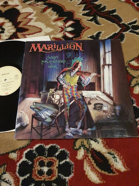 MARILLION-SCRIPT FOR A Jester's Tear-vinyl-heavy Metal-prog Rock-EMI ...