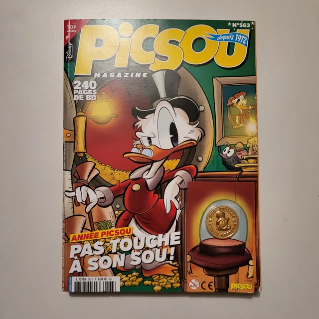 PICSOU MAGAZINE 563 avec sou fétiche sticker et poster - juillet 2022 ...