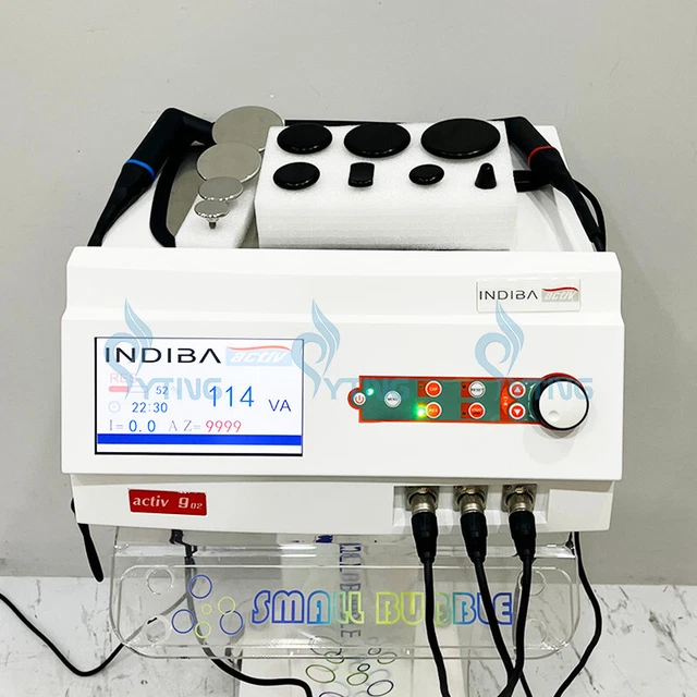 TECAR CET RET Therapy Machine 448K INDIBA monoplar rf body slimming ...