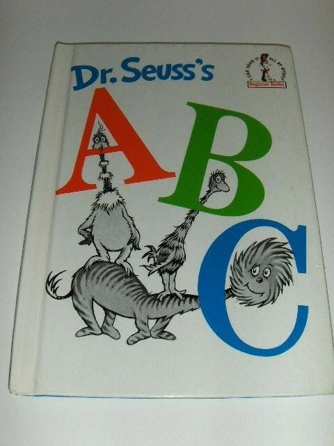 DR. SEUSS - Dr. Seuss's ABC - Beginner Book - 1963 - hard cover £38.20 ...