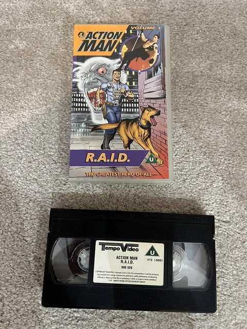 ACTION MAN VHS Tape £33.00 - PicClick UK