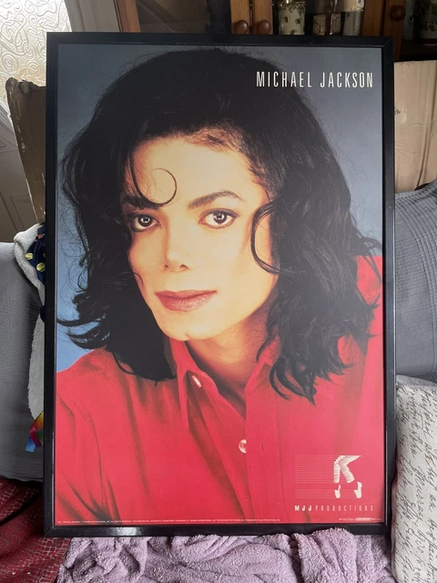 MICHAEL JACKSON DANGEROUS MJJ Productions 1991 Original Poster 39″ x 27 ...