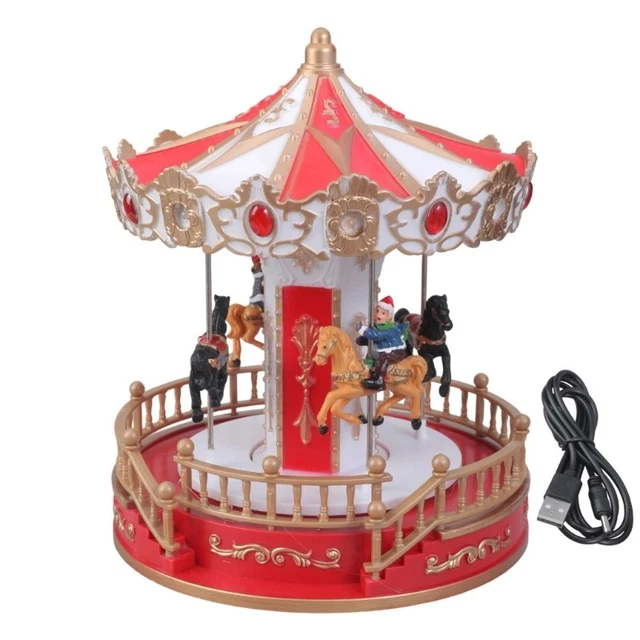 ROTATING CHRISTMAS CAROUSELS Toy Musical Motion Mechanism Classical ...