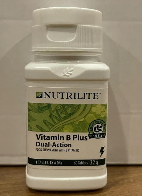 AMWAY VITAMIN B Plus - Dual Action - NUTRILITE™ - 2 Months Supply 60 ...