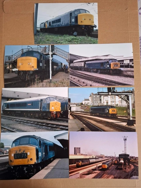 CLASS 45 PEAK Locomotive Photos 7 X 6" X 4" Colour Prints - All Shown £ ...