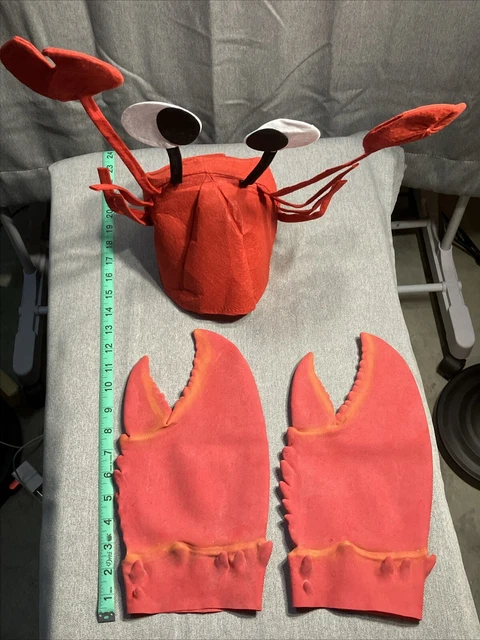 CRAB CAP AND crab claw mitts £0.76 - PicClick UK