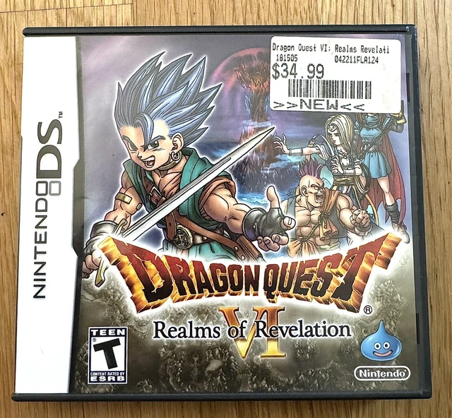 DRAGON QUEST VI Realms Of Revelation Nintendo DS NTSC version EUR 1,00 ...