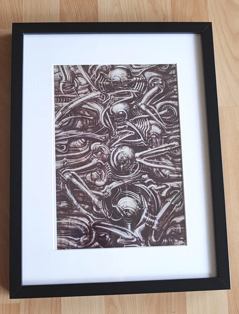 STAMPA ARTISTICA ORIGINALE HR Giger Aliens H.R. Giger Alien Queen ...