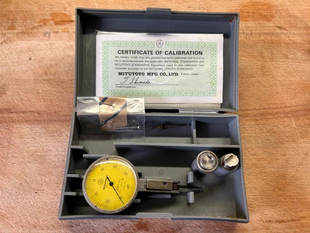 MITUTOYO 513-204E MESSUHR Messtaster Dial Test Indicator EUR 59,90 ...