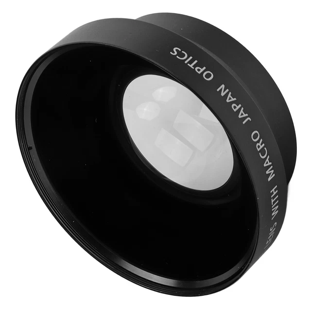 0.43X METAL UNIVERSAL Wide Angle Macro Conversion Lens For 62mm Filter ...