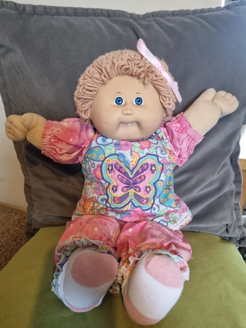 VINTAGE CABBAGE PATCH Kid OK Factory Girl Short Hair 1980s With Tooth £ ...