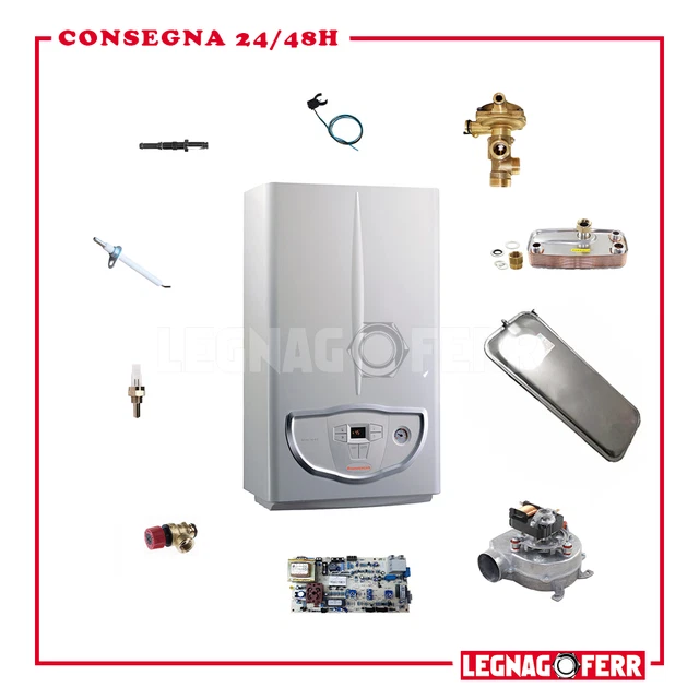 CALDAIA IMMERGAS EOLO Mini Rev.01 Lista Ricambi Completa EUR 293,08 ...