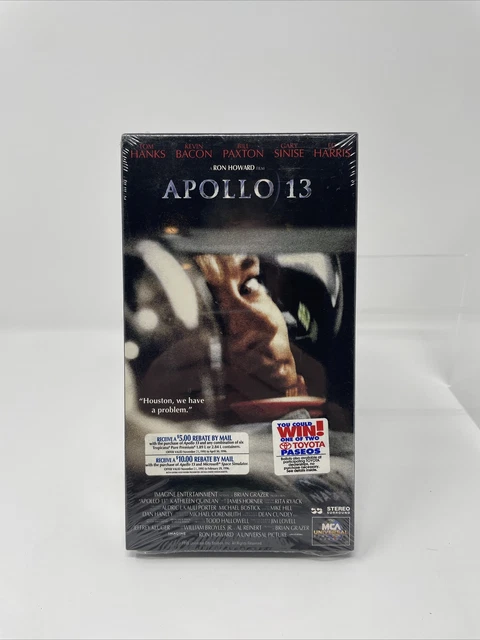 RARE SEALED VHS WATERMARK Apollo 13 MCA 1995 Tom Hanks $14.04 - PicClick CA