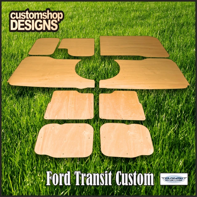 FORD TRANSIT CUSTOM (2024 - Onward) SWB Panel Van 3.6mm Ply Lining Kit ...
