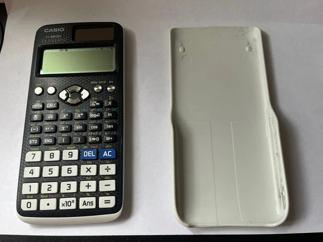 CASIO FX-991EX CLASSWIZ Scientific Calculator Solar Powered - Black £7. ...