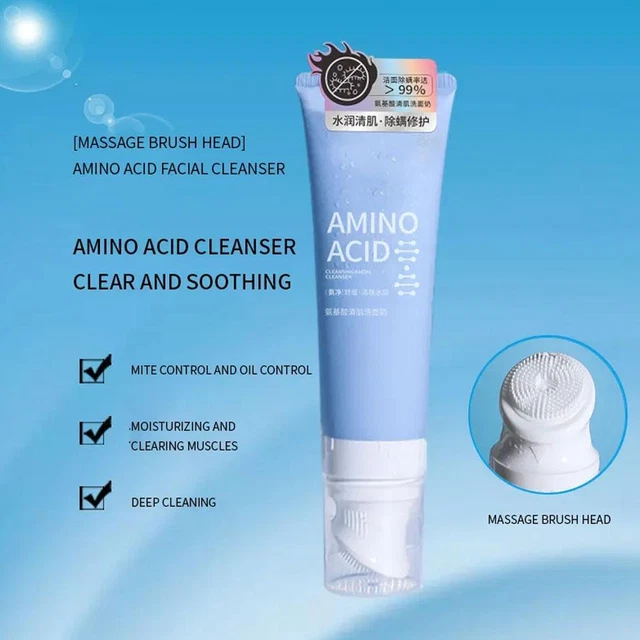 AMINO ACIDS CLEANSING Foam Mild Cleansings Moisturizing Facial n ew Y8J3 $10.80 - PicClick AU