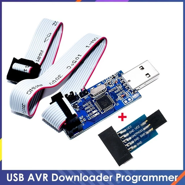 ADAPTATEUR PROGRAMMEUR USBASP AVR pour microcontr?leurs Super Series ATmega EUR 8,64 - PicClick FR