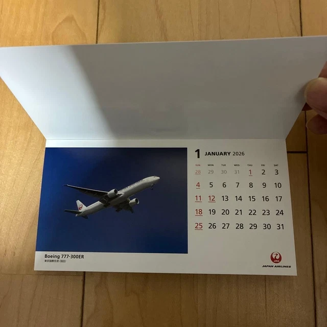 CALENDRIER 2026 TABLETOP JAL FLEET CALENDAR EUR 48,29 - PicClick FR