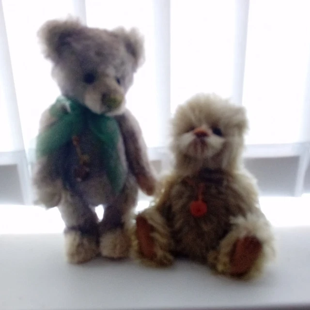 CHARLIE BEARS MINIMO Collection Mohair Bear Bundle X2 No Tags £94.32 ...