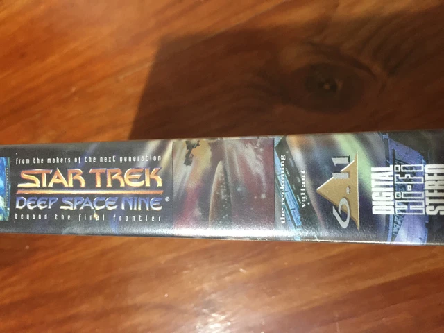 STAR TREK DEEP space nine 6.1 vhs tv series the reckoning / valiant ...
