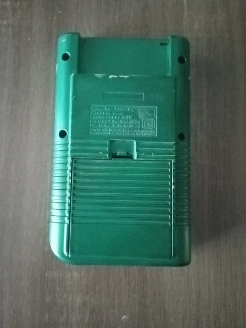NINTENDO GAME BOY Fat fonctionne ecran avec manquant repeinte EUR 39,50 ...