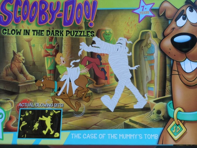 SCOOBY-DOO GLOW IN The Dark 250 Piece Jigsaw by Paul Lamond Games ...
