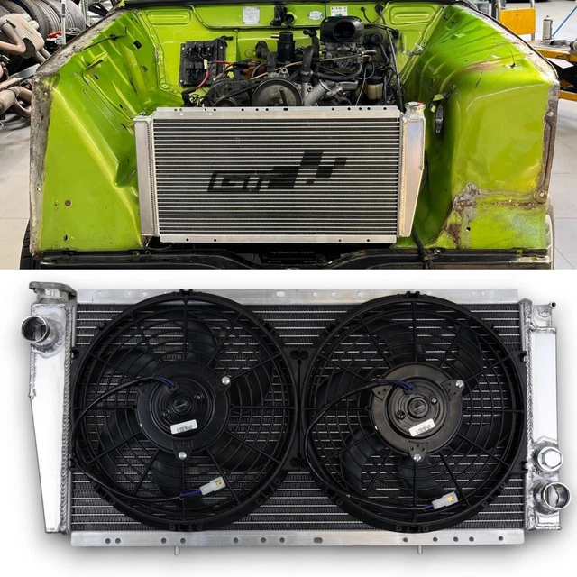 RADIATEUR ALU RENAULT 4L 4 R4 TRES Gros Volume Trophy Radiator Eau ...
