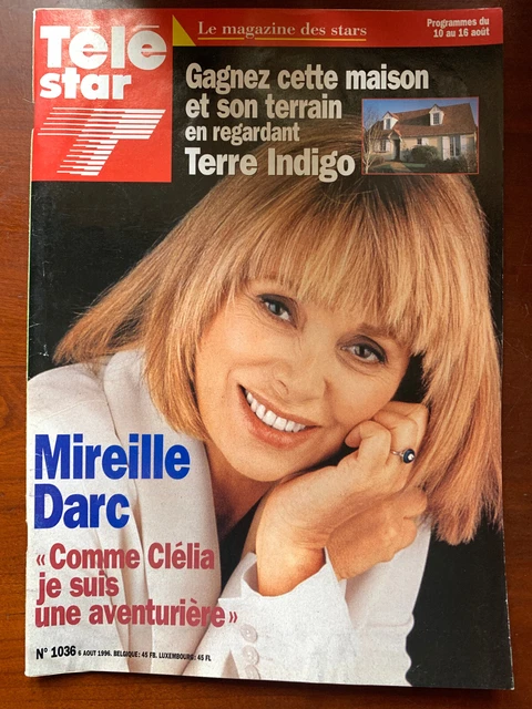 TELE STAR DU 6/08/1996; Mireille Darc/ Cybill Sheperd/ Maruschka ...