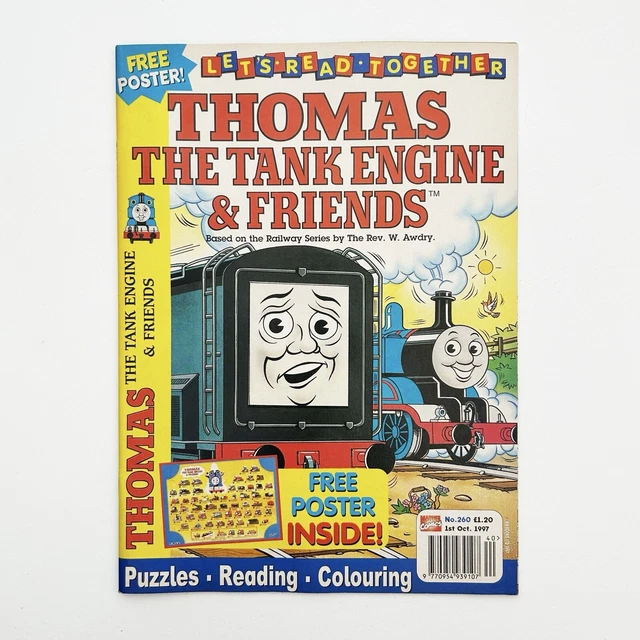VINTAGE THOMAS THE Tank Engine & Friends Magazine No 260 Comic 1997 ...