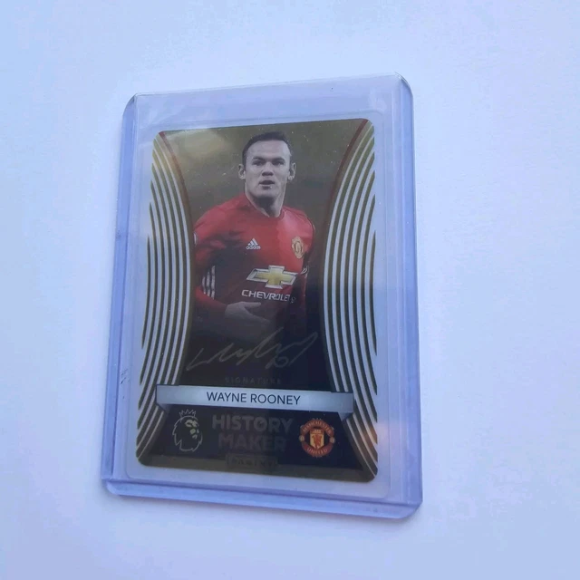 PANINI ADRENALYN XL Premier League 2025 Wayne Rooney History Maker ...