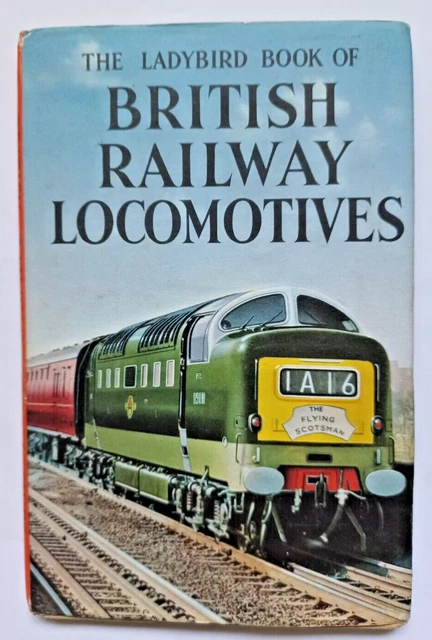 BRITISH RAILWAY LOCOMOTIVES 1963, Ladybird book Series 584, 2/6, DJ ...
