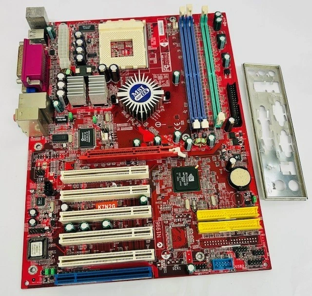 MSI MS-6570 K7N2G VER: 1 Socket 462 / Socket A, 5 x PCI Slot ...