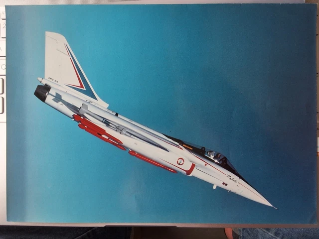 RAFALE ARMÉ DE missilles essais en vol P.A FOCH RARE photo DASSAULT ...