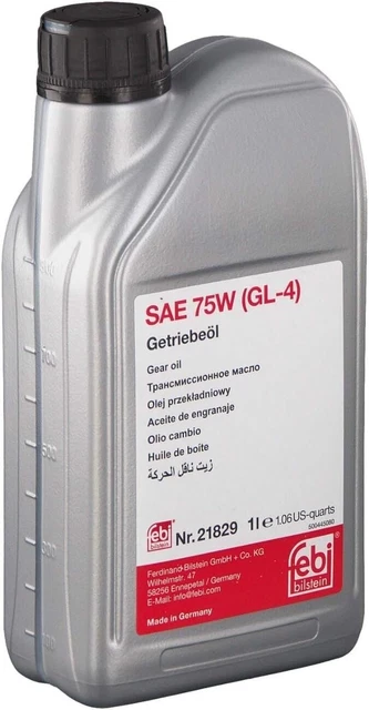 FEBI BILSTEIN 21829 Gear Oil SAE 75W (GL-4), pack of one £15.71 ...