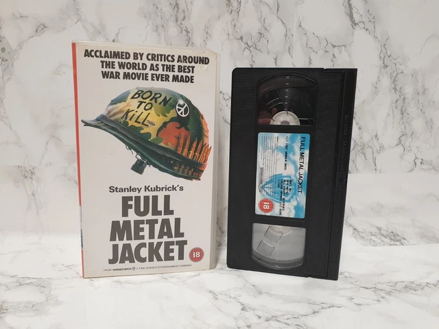 VINTAGE FULL METAL Jacket VHS Video Tape 1993 £4.87 - PicClick UK