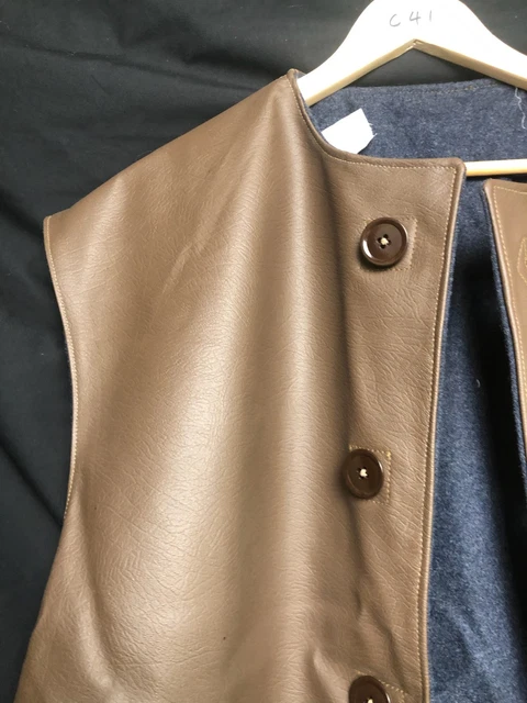 ORIGINAL BRITISH ARMY Despatch Riders Jerkin - 46" Chest - 1956 Dated £ ...