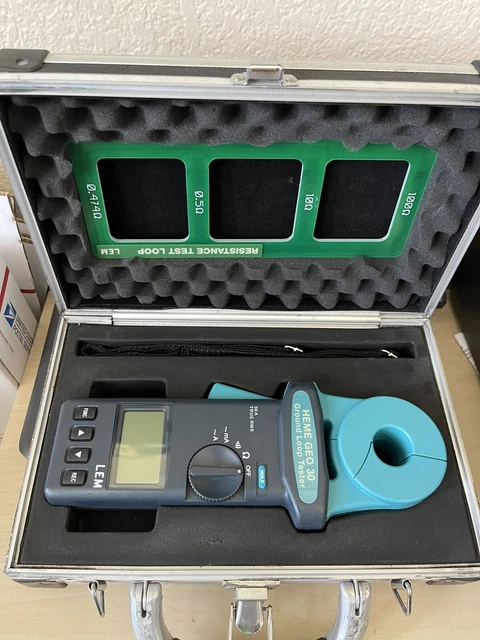 LEM HEME GEO 30 Morsetto A Terra Tester Ad Anello EUR 343,50 - PicClick IT