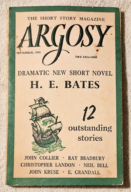 ARGOSY MAGAZINE - The Short Story Magazine September 1956. £2.74 ...