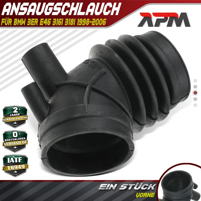 BMW E46 316I N42 N46 Faltenbalg Ansaugschlauch mit Resonator 7506181 ...