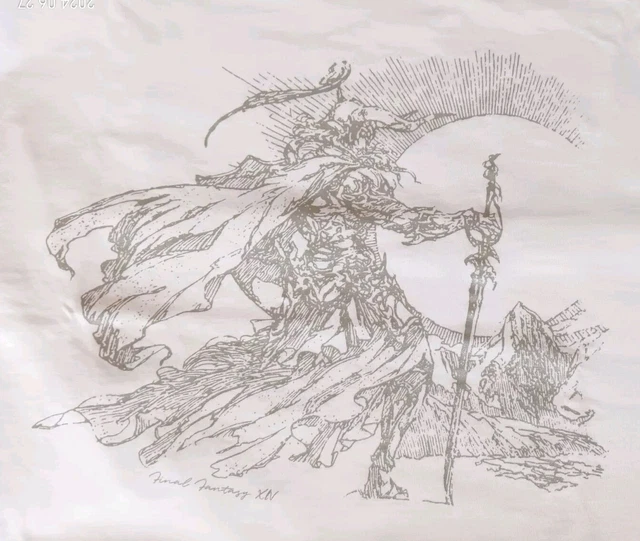 T-SHIRT FINAL FANTASY XIV Uniqlo blanc UT FFXIV - Taille Japon - NEUF ...
