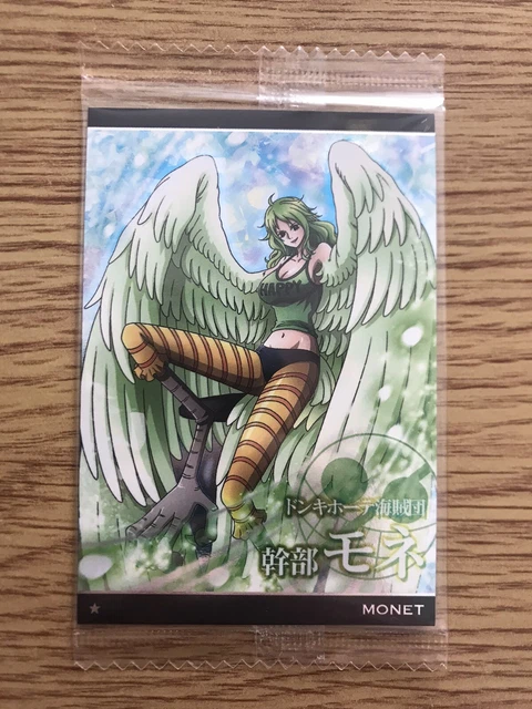ONE PIECE MONET wafer card series 6 MINT card still in original plastic ...