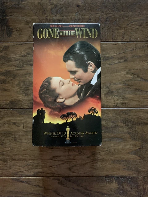 GONE WITH THE Wind Boxed Set VHS Deluxe Edition MGM With Booklet ...