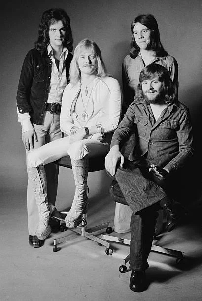 ENGLISH SINGER SONGWRITER And Musician John Miles And Band 1974 Old ...