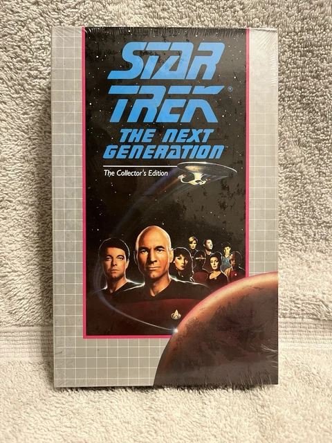 STAR TREK THE Next Generation VHS Sealed Captain's Holiday -Tin Man ...